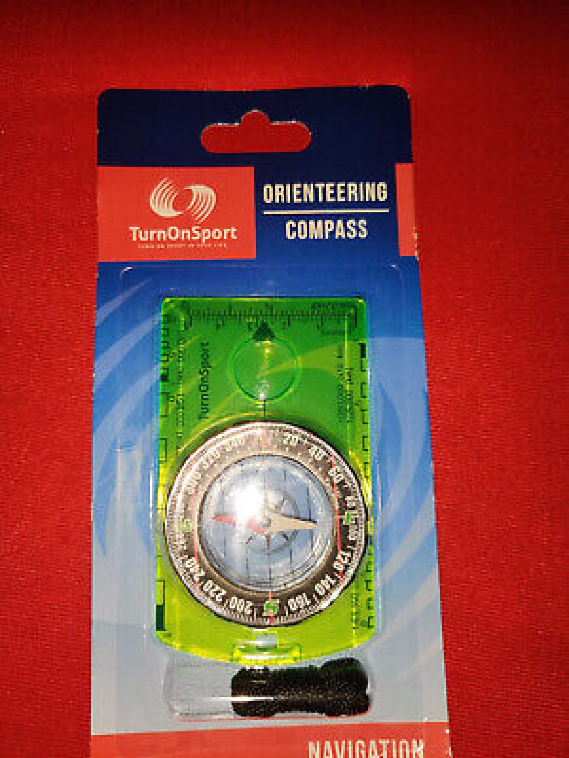 Turn On Sport Compass | Neon Camping Compass